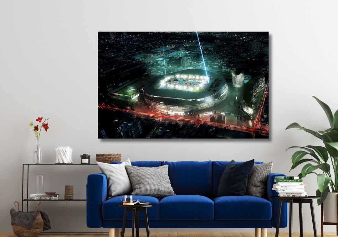 Tottenham Hotspur Stadium Canvas Wall Art,tottenham Hotspur Stadium ...