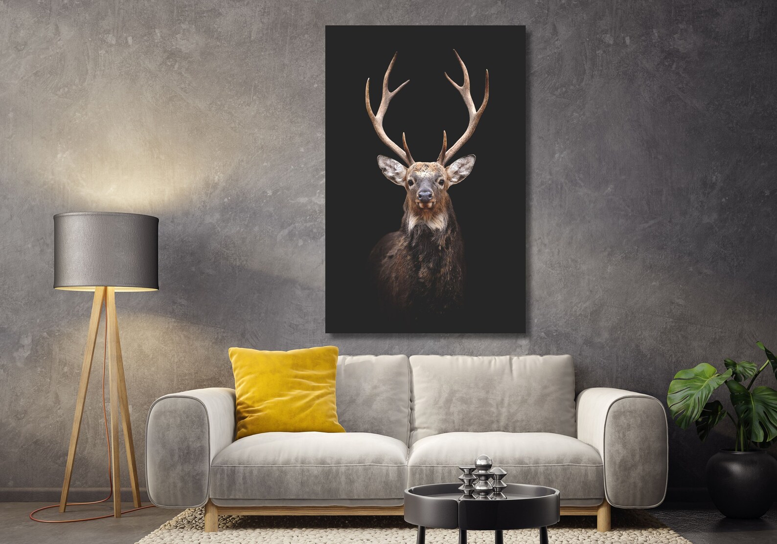 Deer Canvas Poster,deer Photography,animal Canvas Art,animal Photo Art ...