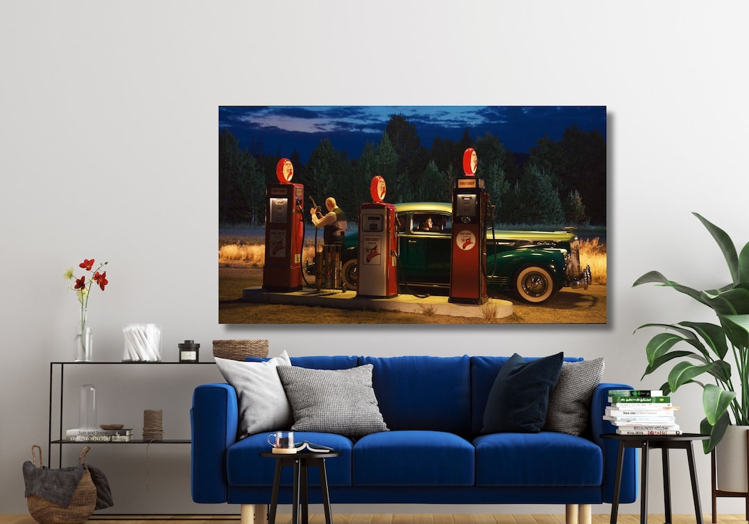 Edward Hopper Gas Station Canvas Art,edward Hopper Canvas Art,edward ...