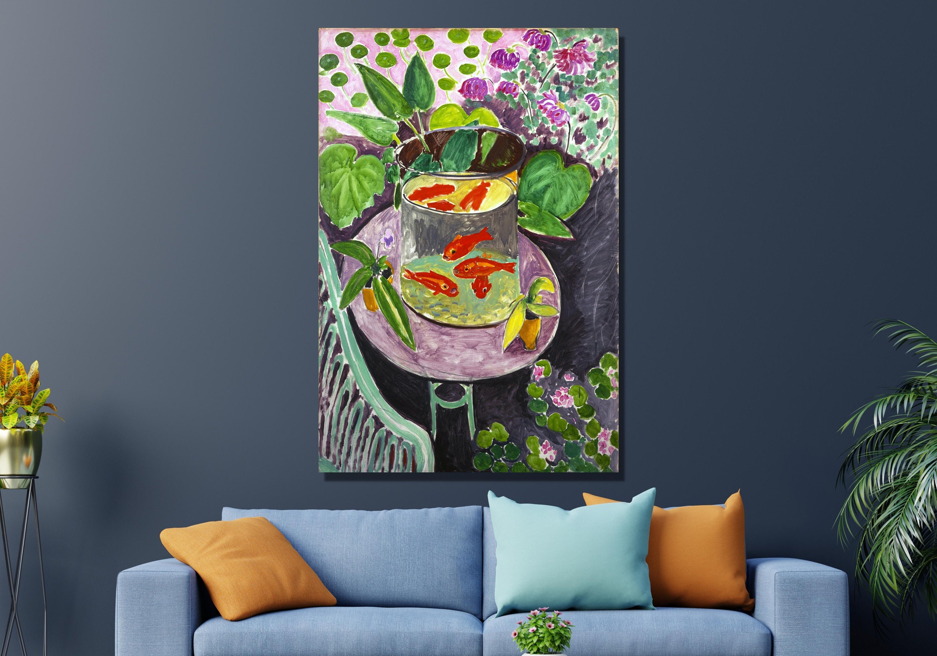 Henri Matisse Goldfish Painting Fish Still Life Printable - Etsy