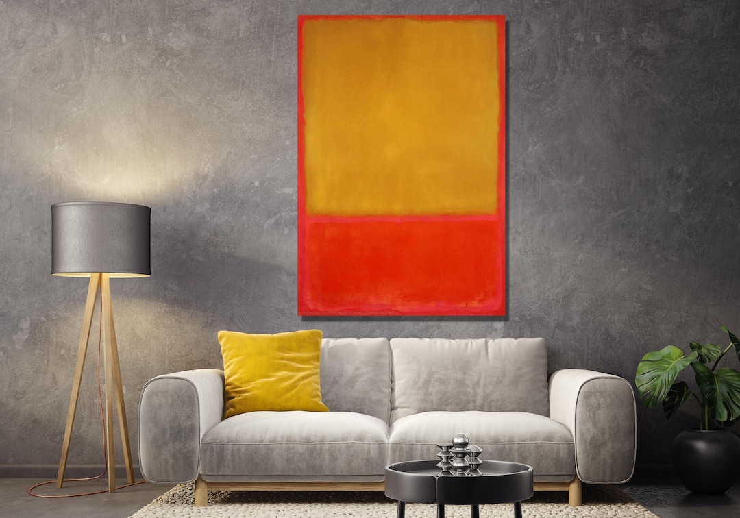 Rothko Wall Art Mark Rothko Rothko Untitled Reproduction Rothko Print ...