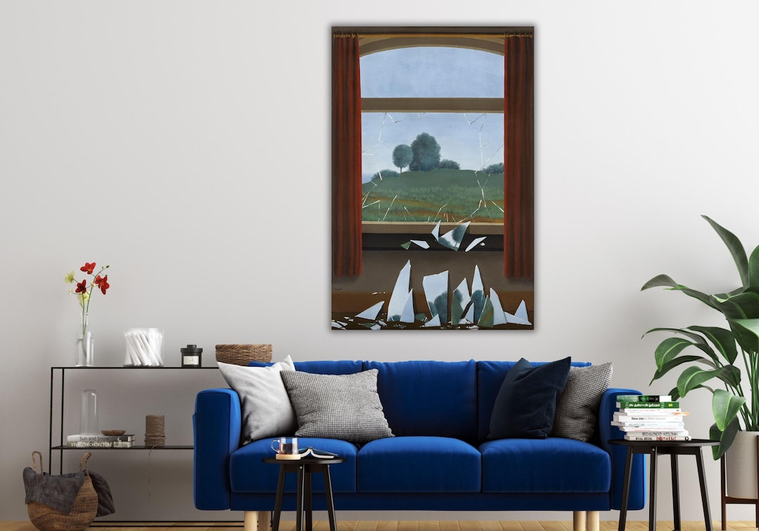 René Magritte Window Canvas Print, René Magritte Poster Art,rene ...