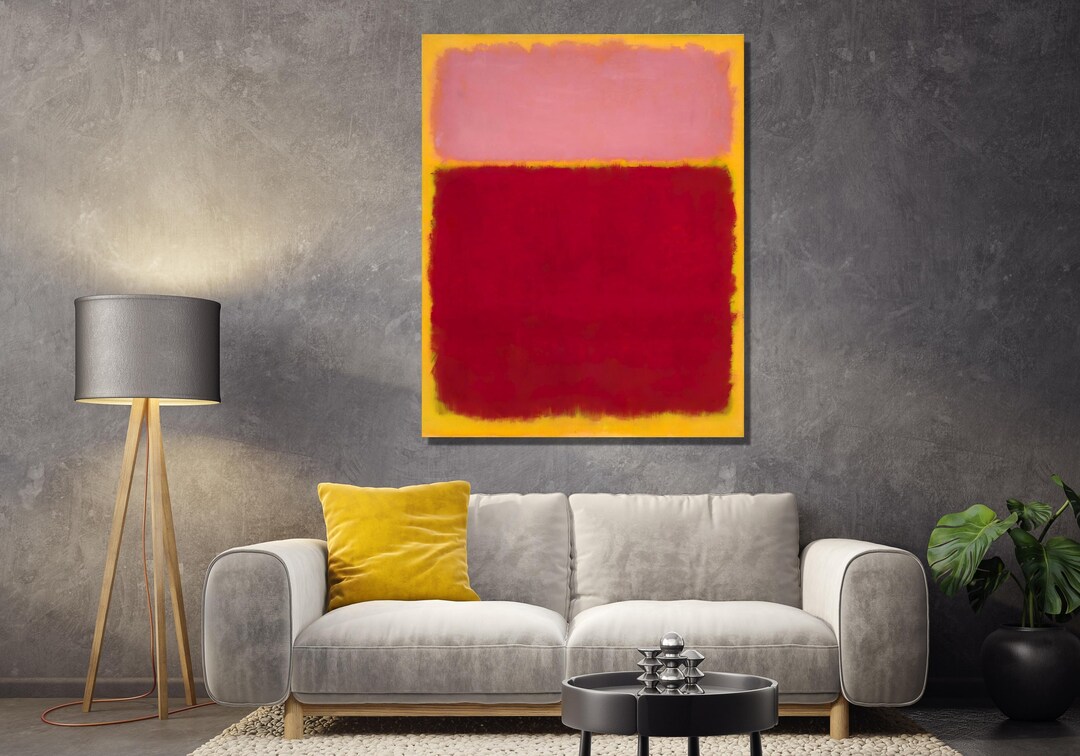 Mark Rothko Reproduction Canvas Wall Art Print,rothko,modern Wall Art ...