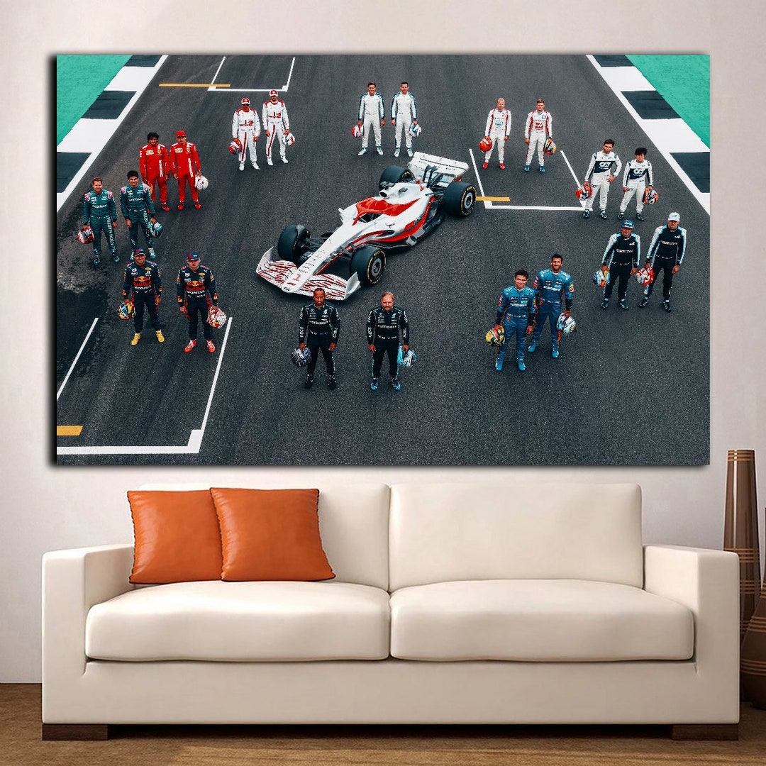 Formula 1 2022 Season Poster, F1 2022 Cars, Driver Posters,f1 Poster ...