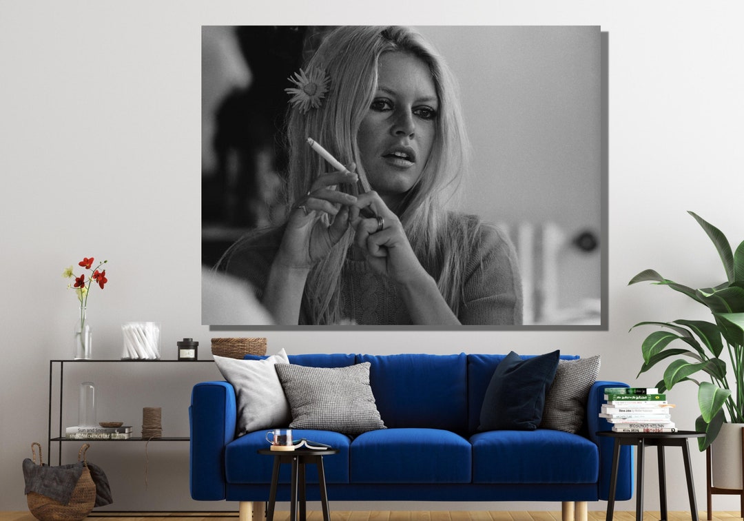 Bridget Bardot Wall Art,brigitte Bardot Poster,brigitte Bardot Canvas ...