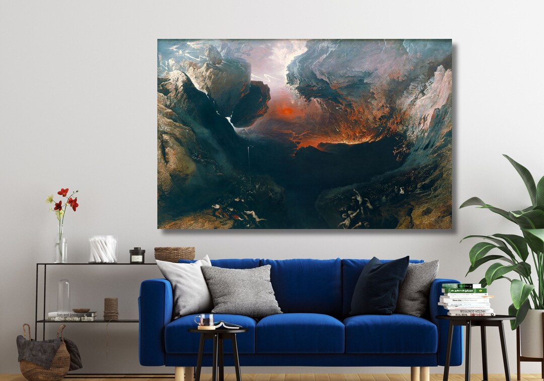 John Martin Wall Art,john Martin Painting Canvas,john Martin Artworks ...