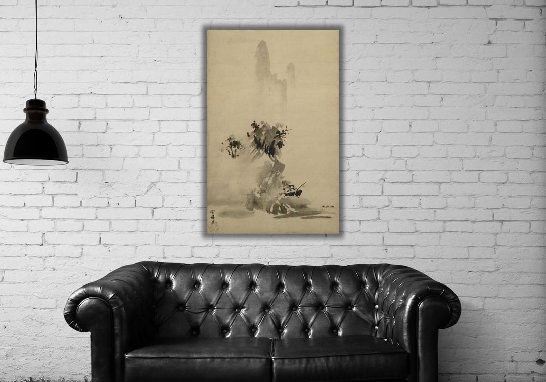 Haboku Sansui by Sesshu Toyo Japanese Canvas Art, Sesshu Toyo Print ...