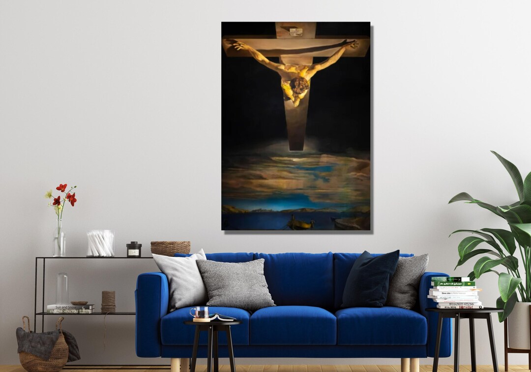Christ of St John of the Cross by Salvador Dali Canvas Wall Art Print ...