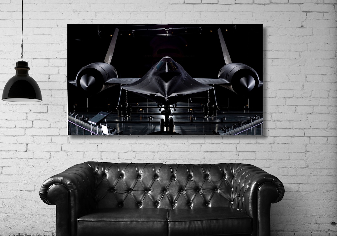 Aviation Canvas Art,lockheed SR-71 Blackbird Poster,aviator Gift, Pilot ...