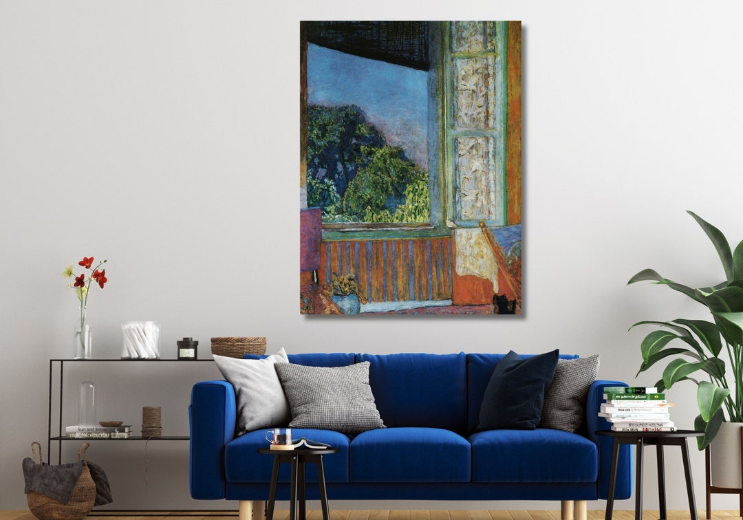 Pierre Bonnard the Open Window Canvas,pierre Bonnard Poster,pierre ...