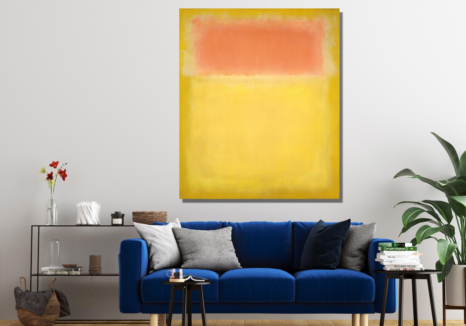 Mark Rothko Yellow Orange Reproduction Mark Rothko Canvas - Etsy