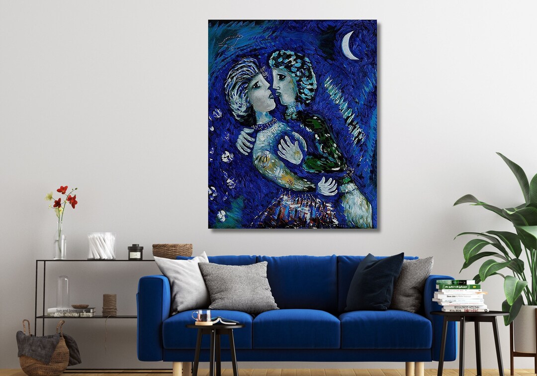 Marc CHAGALL Canvas Print Art,marc Chagall Canvas Wall Art,marc CHAGALL ...
