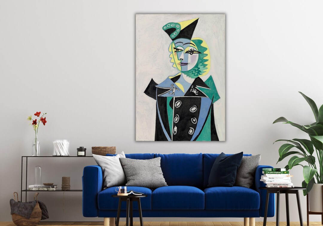 Pablo Picasso Portrait of Nusch Eluard Giclee Canvas,pablo Picasso ...