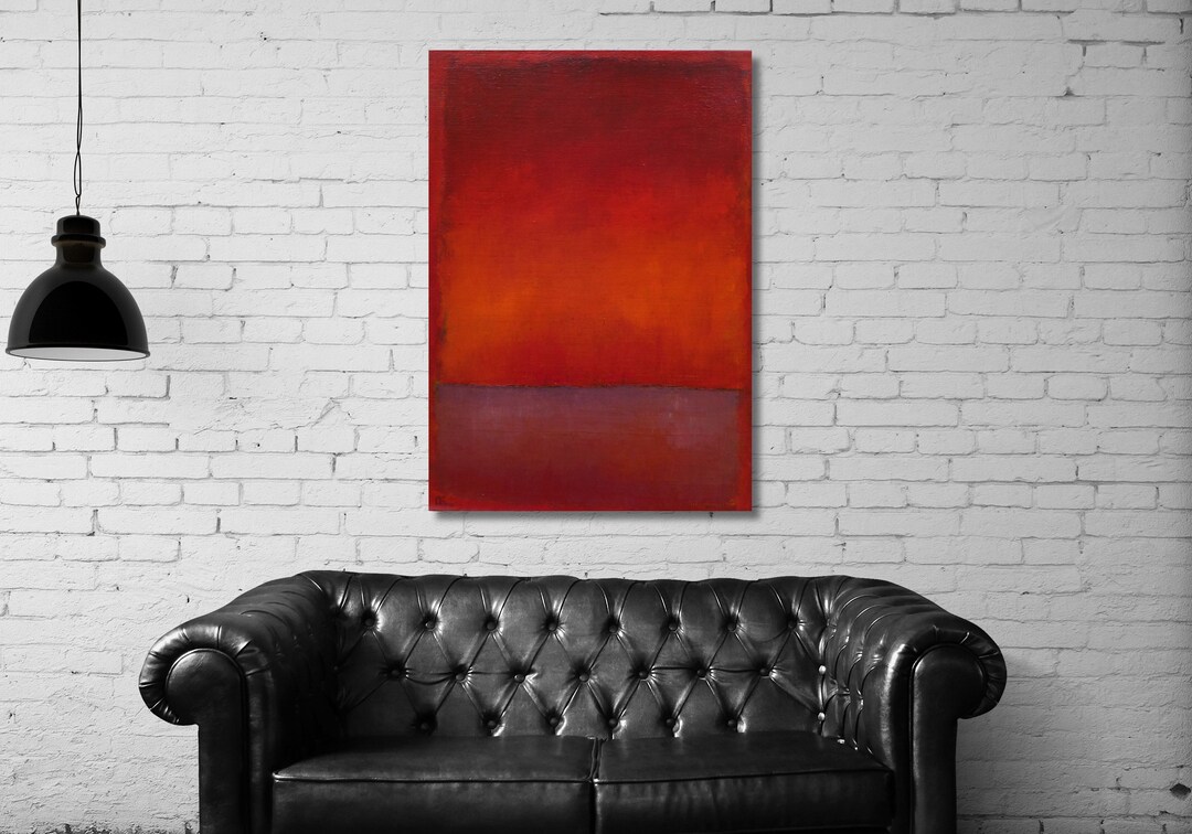 Mark Rothko Painting,mark Rothko Canvas Art,mark Rothko Exhibition ...