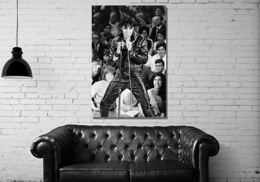 Elvis Presley Canvas Wall Art, Elvis Presley Canvas Wall Poster Art ...