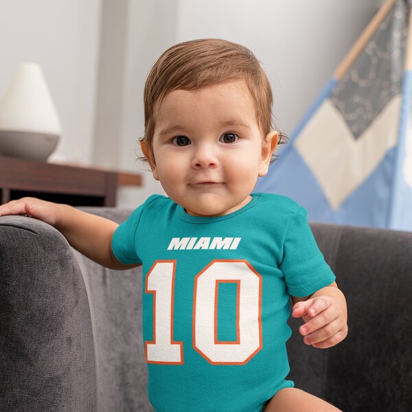 Miami Dolphins Baby - Etsy