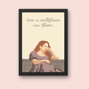 Penelope Featherington Digital Poster Bridgerton Poster Colin ...