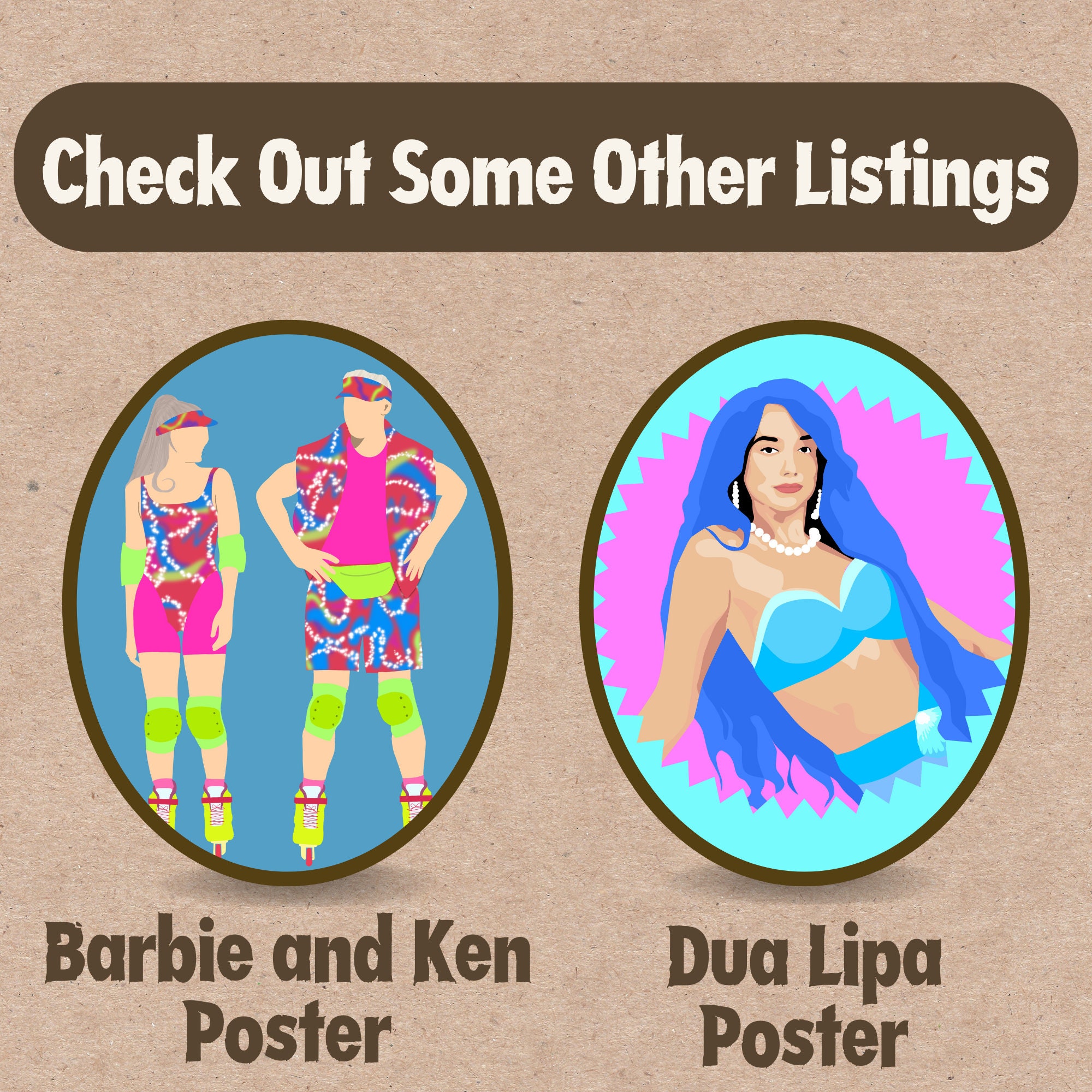 Ryan Gosling as Ken Poster/ Barbie Movie Poster/ Barbie and Ken/ Barbie ...