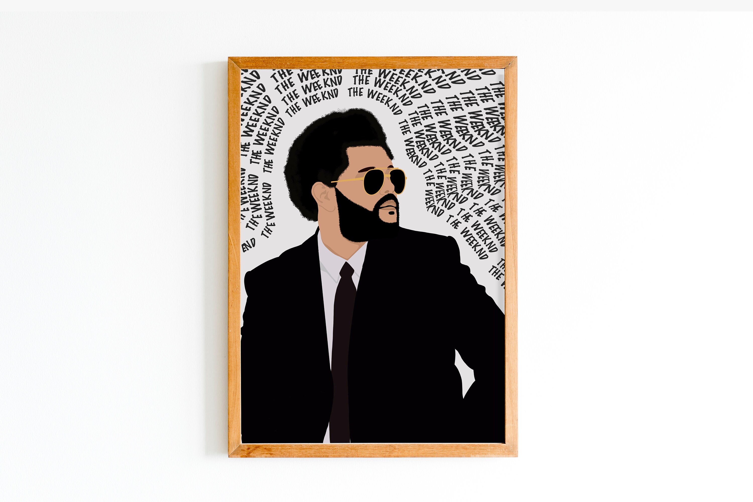 The Weeknd Poster Fan Art Merch Blinding Lights Poster | atelier-yuwa.ciao.jp