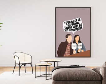 Amy and Jake B99 - Etsy