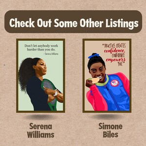 Simone Biles Digital Download/ Simone Biles Motivational Wall Poster ...