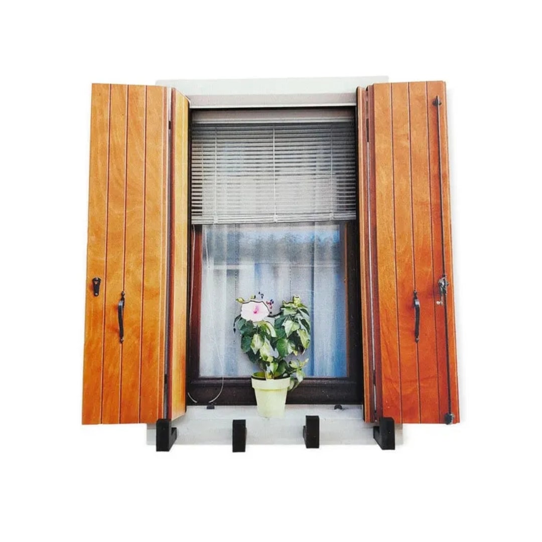 Handcrafted Window Frame Key Holder – Charming & Decorative Wall ...
