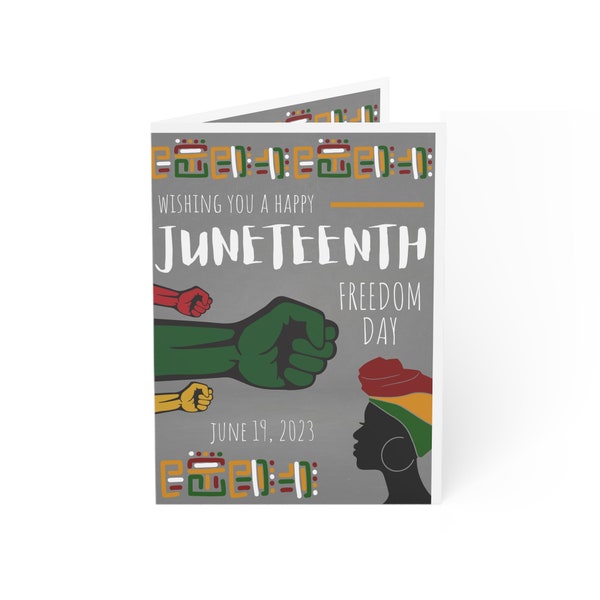 Juneteenth Greeting Cards - Etsy
