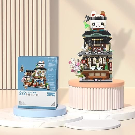 Building Blocks - Japanese Street View 2 of 4 - Japanese Izakaya Store ...