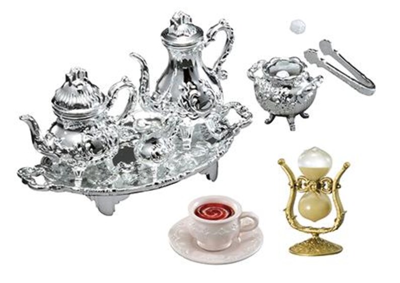 Re-ment Dollhouse - Miniature My Secret Tea Time - Complete Set - All 6 ...