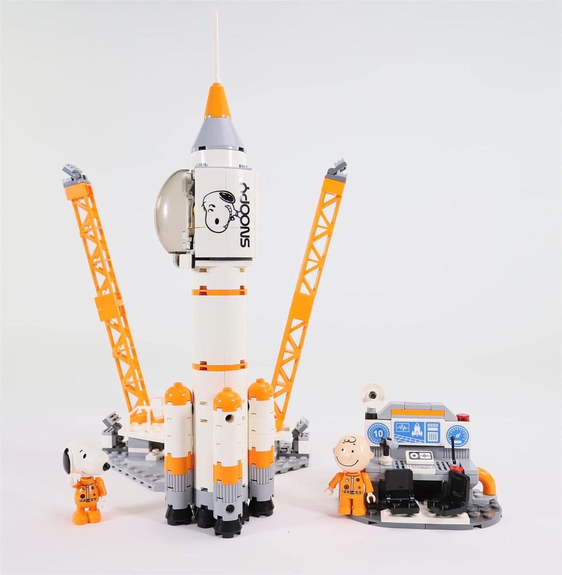 Building Blocks - Miniature Snoopy Space Series - Rocket Launch - Etsy