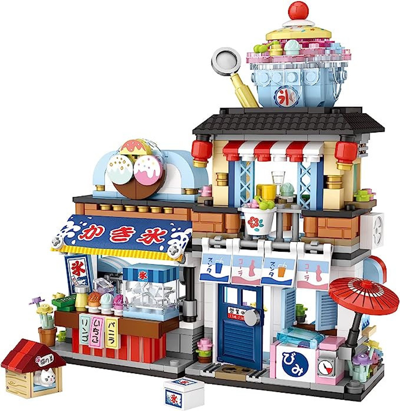 Building Blocks - Japanese Street View 3 of 4 - Japanese Kakigori ...