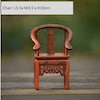 Miniature 1:6 Scale Designer Chair KANGAROO Chair Retro Style Wooden ...