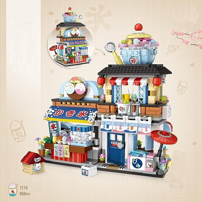 Building Blocks - Japanese Street View 3 of 4 - Japanese Kakigori ...