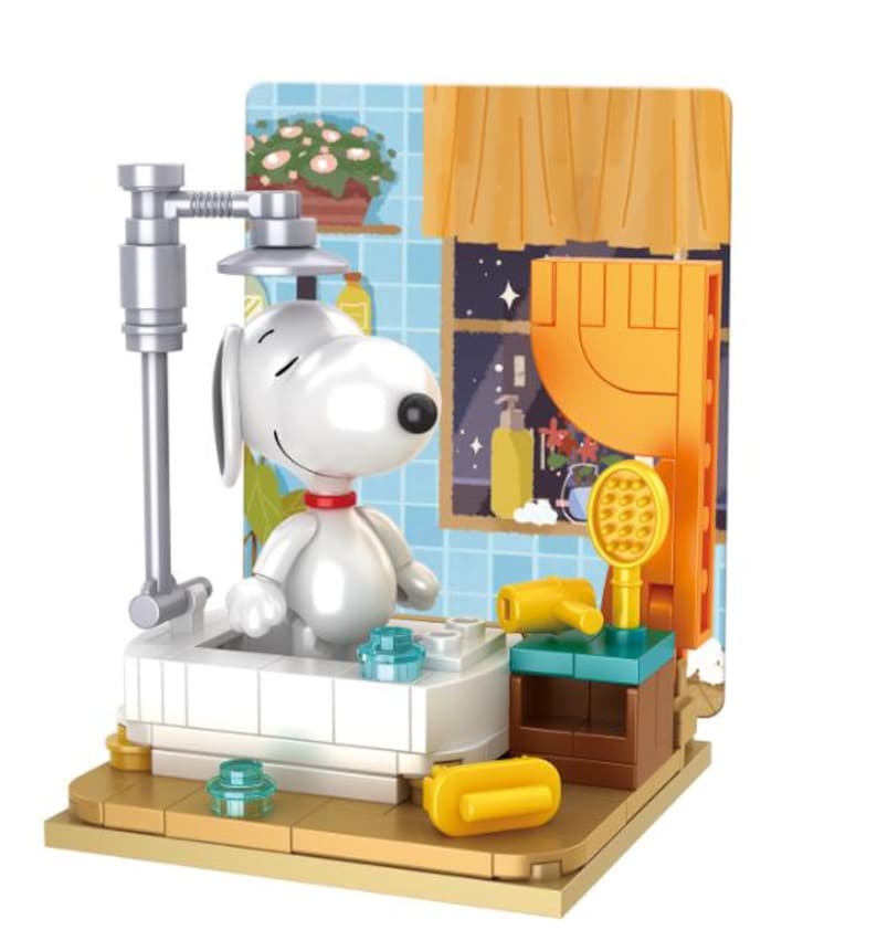 Nano Size Building Blocks - Mini Block - Snoopy Mini Display Brick Set ...