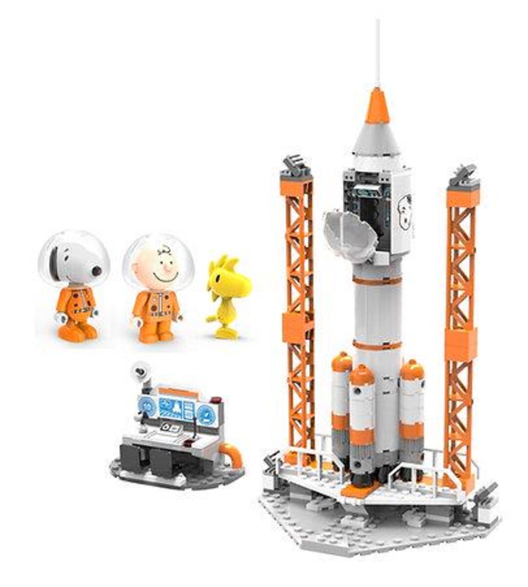 Building Blocks - Miniature Snoopy Space Series - Rocket Launch - Etsy