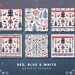 Winter Blue Seamless Digital Paper | Christmas Pattern | Scrapbook ...