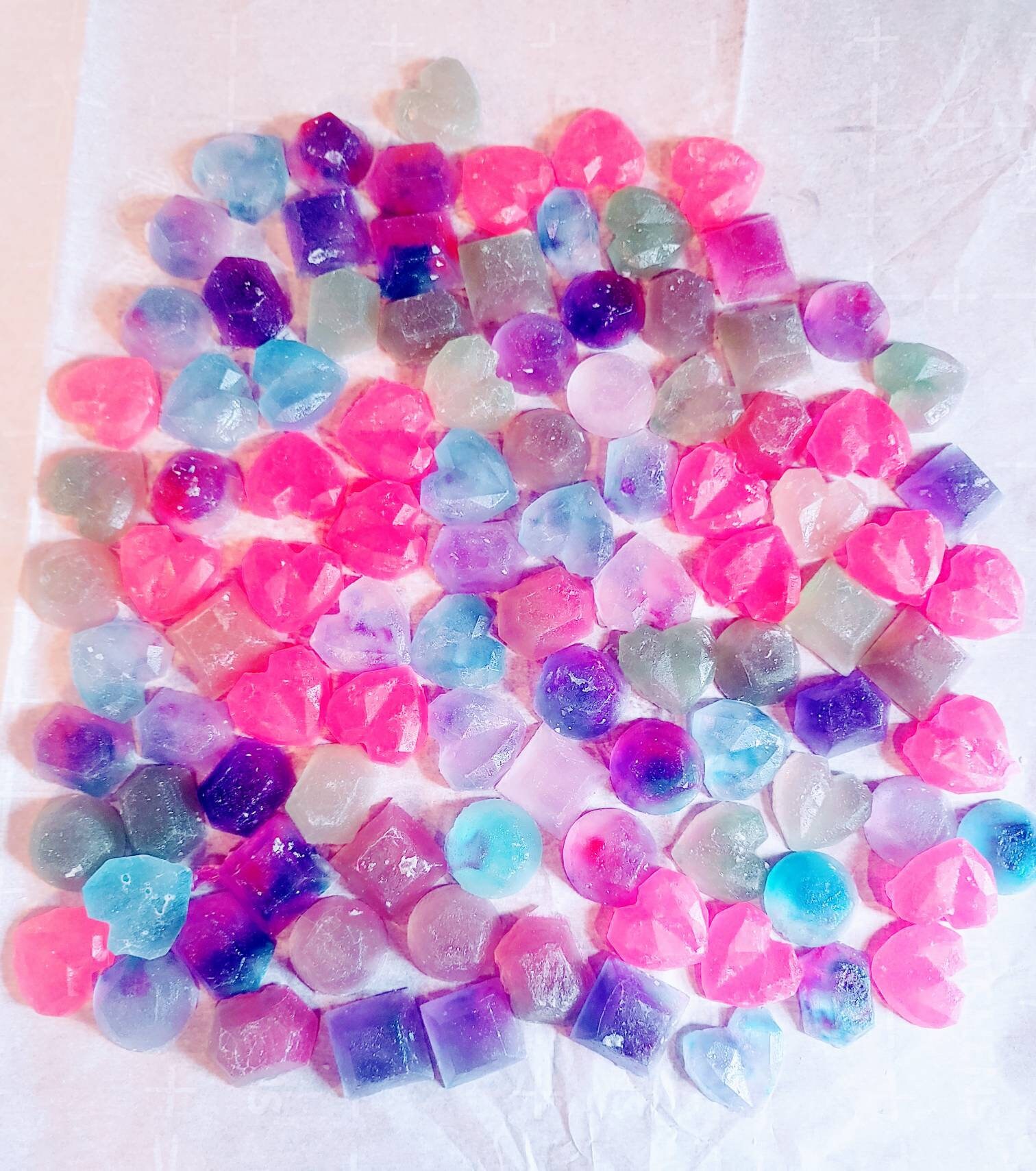 Mixed Gems Treasure Box, Kohakutou Crystal Jelly Candy, Edible Crystal ...