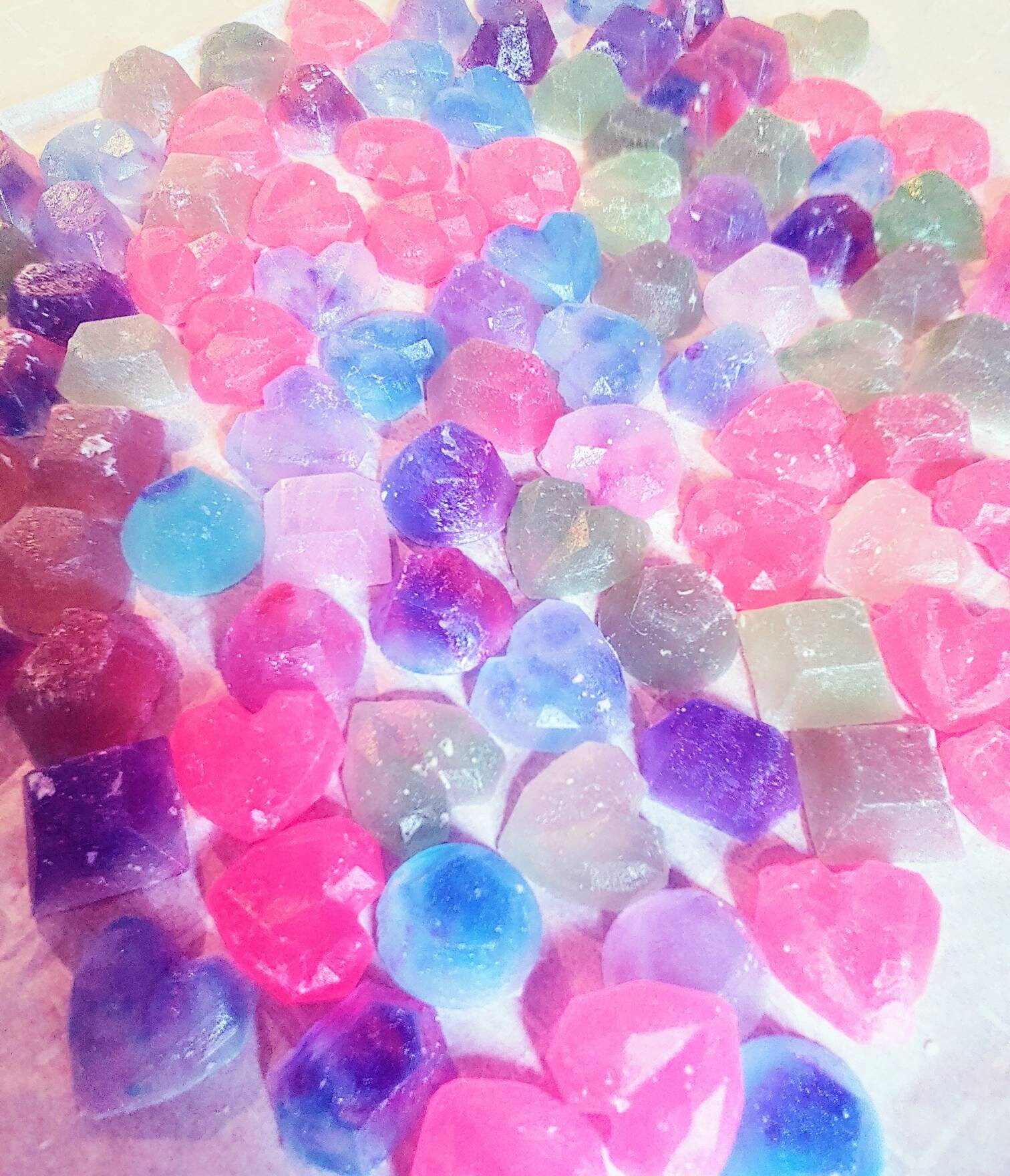 Mixed Gems Treasure Box, Kohakutou Crystal Jelly Candy, Edible Crystal ...