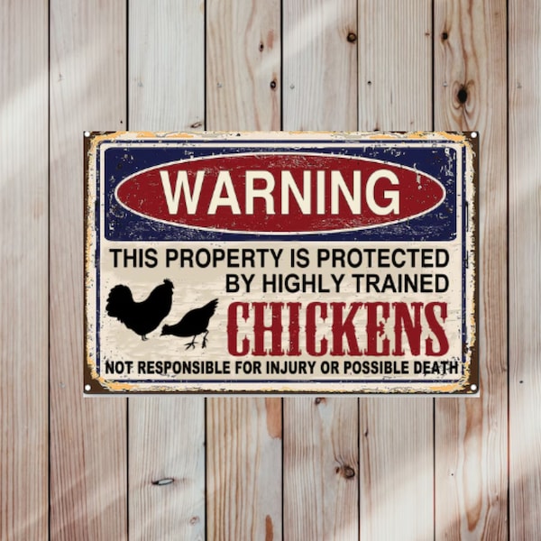 Warning Sign - Etsy