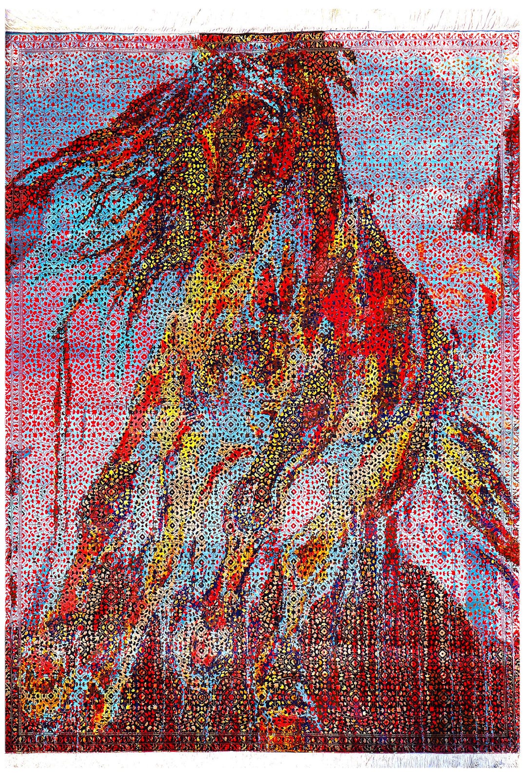 Horse Running Rug, 9x12 Silk Rug for Living Room, 9x12 Bedroom Carpet ...