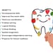 Dental Health Game Printable PDF, Preschool Toddler Tooth Activity ...