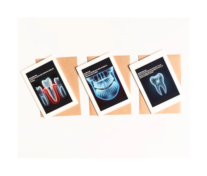 Printable Dental X-rays for Kids: Dentist Pretend Play (digital ...