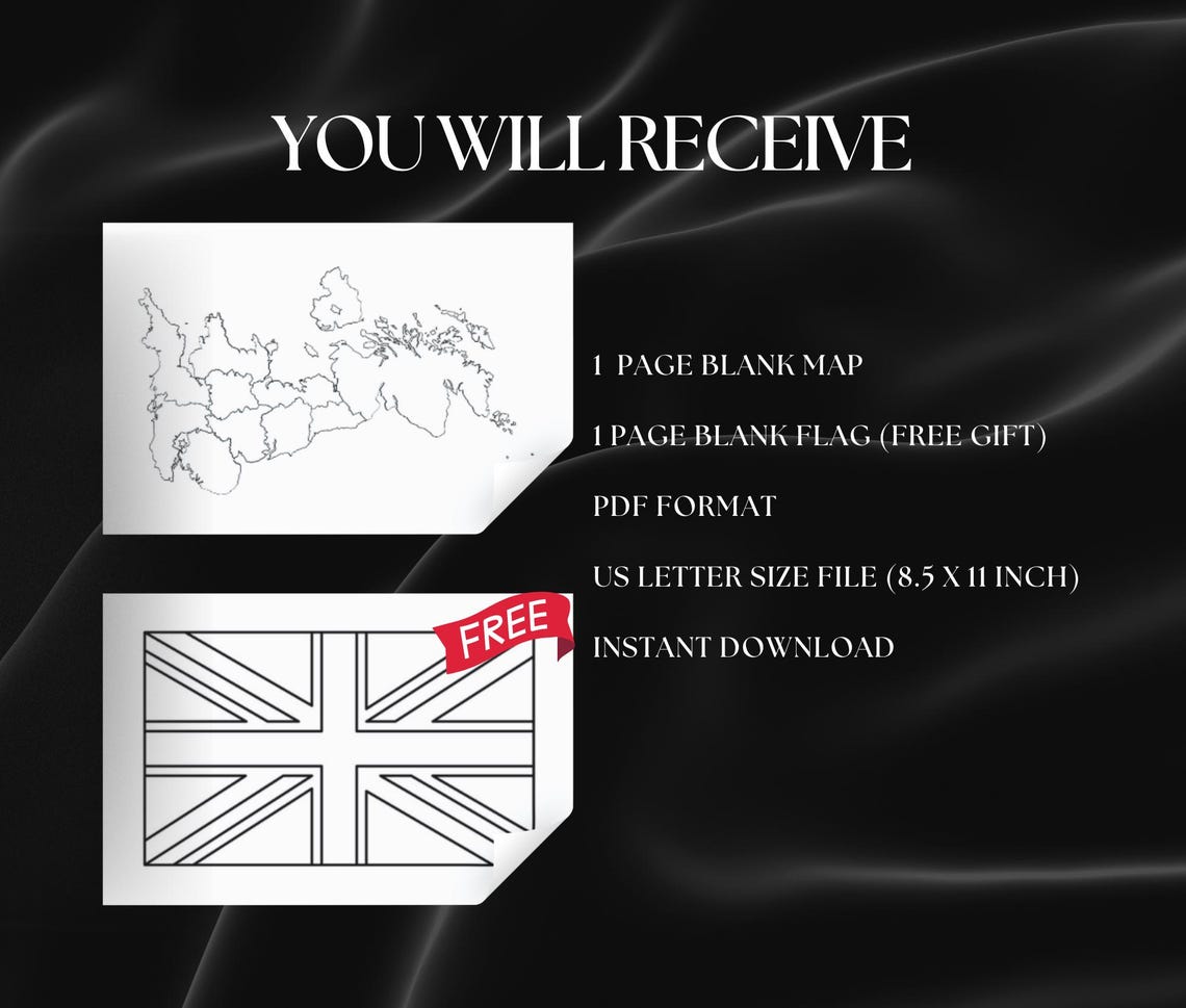 Printable Blank UK Map | Educational UK Map for Kids | United Kingdom ...