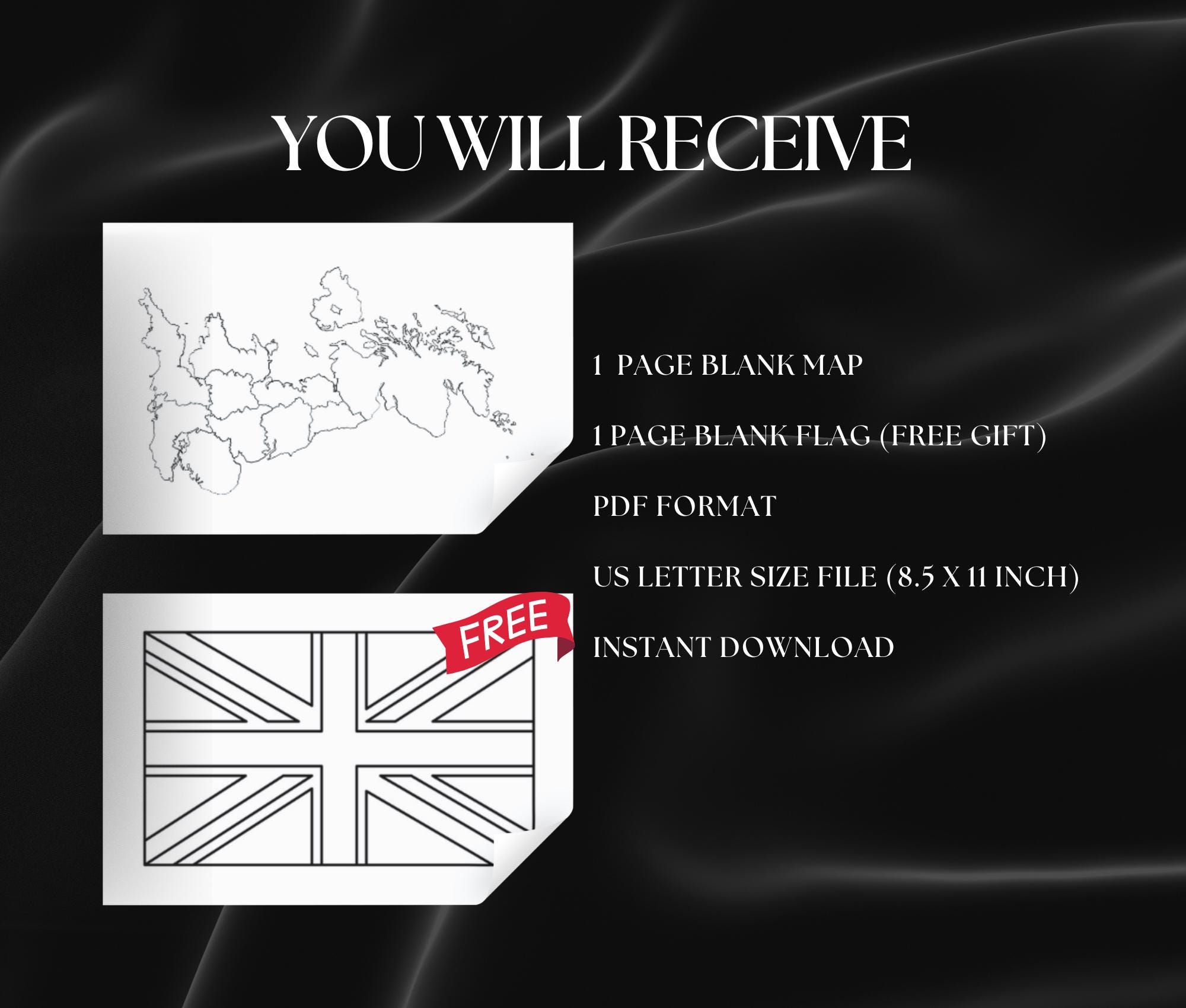 Printable Blank UK Map | Educational UK Map for Kids | United Kingdom ...