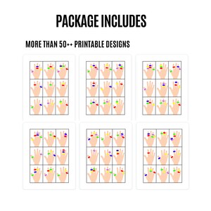 Finger Activity With Hair Ties, Fine Motor Skills, Color Matching Games ...