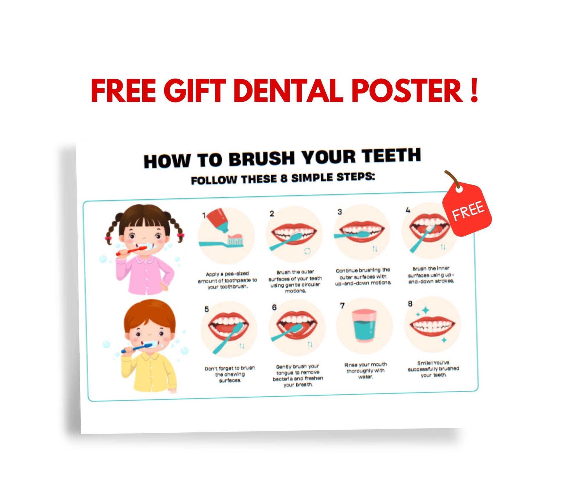 Dental Health Game Printable PDF, Preschool Toddler Tooth Activity ...