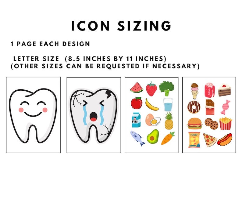 Dental Health Game: Happy Sad Tooth Sorting Activity (digital Download ...