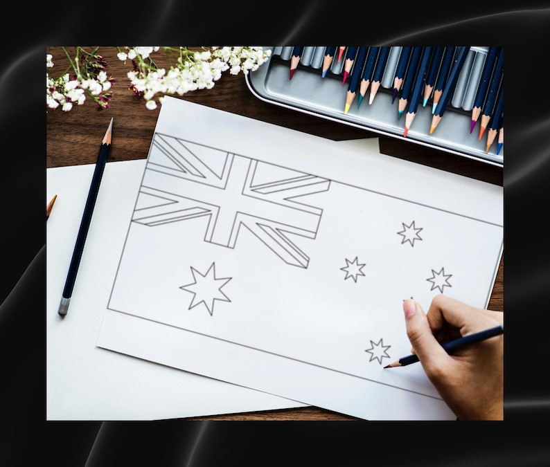 Printable Blank Australia Map | Educational Australia Map for Kids ...