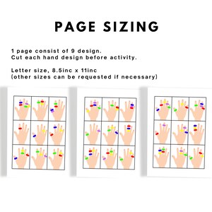 Finger Activity With Hair Ties, Fine Motor Skills, Color Matching Games ...