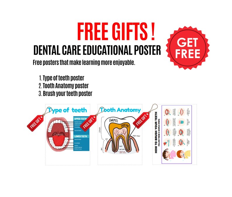 Dental Office Dramatic Play, Dental Health Game Printable PDF ...